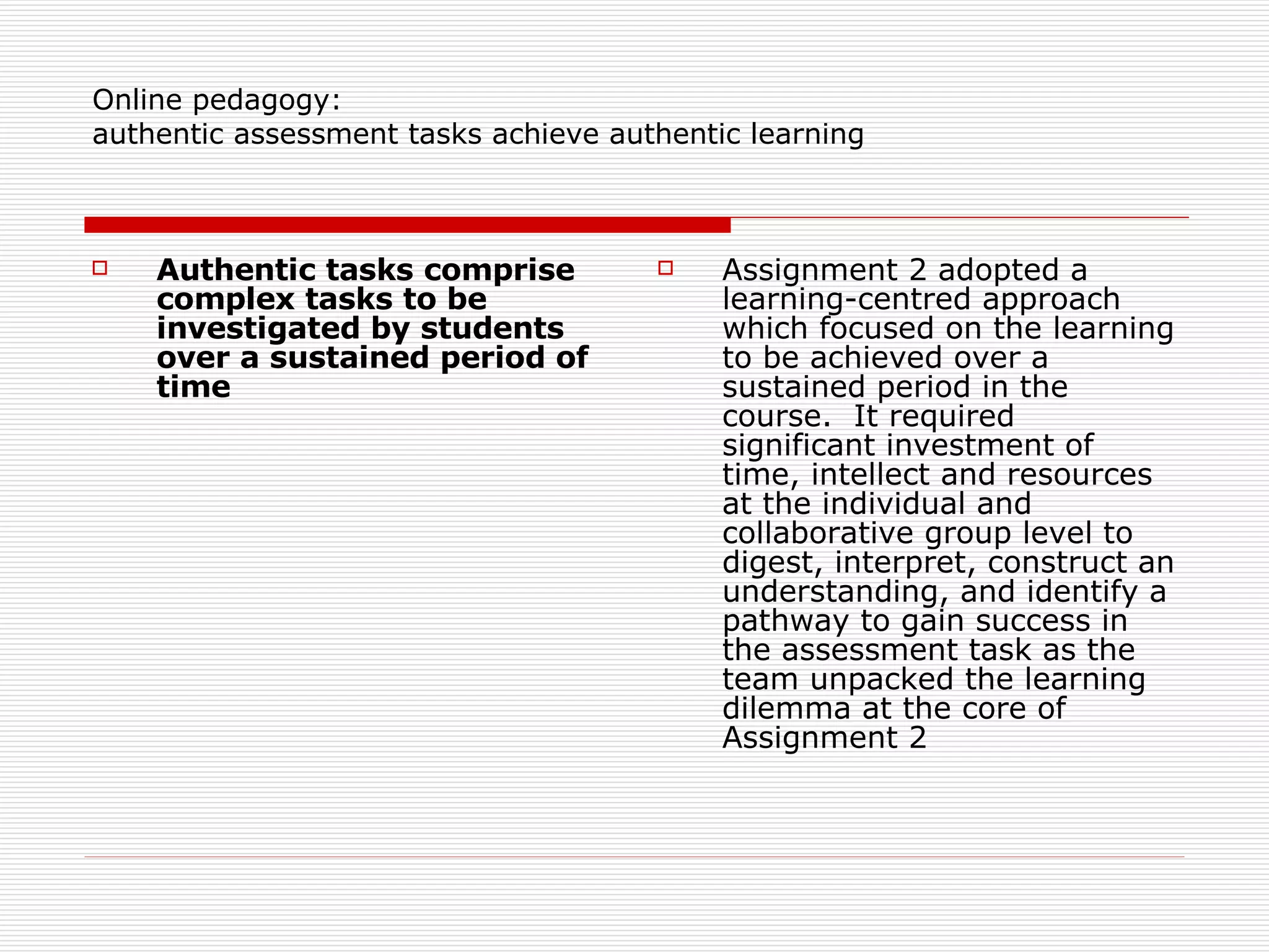 Authentic Assessment | PPT