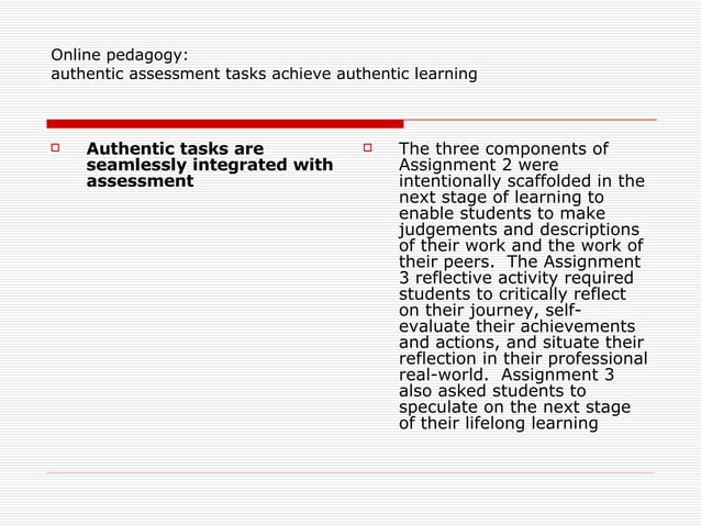 Authentic Assessment | PPT