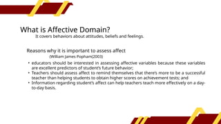 Authentic-Assessment-of-the-Affective-Targets | PPTX