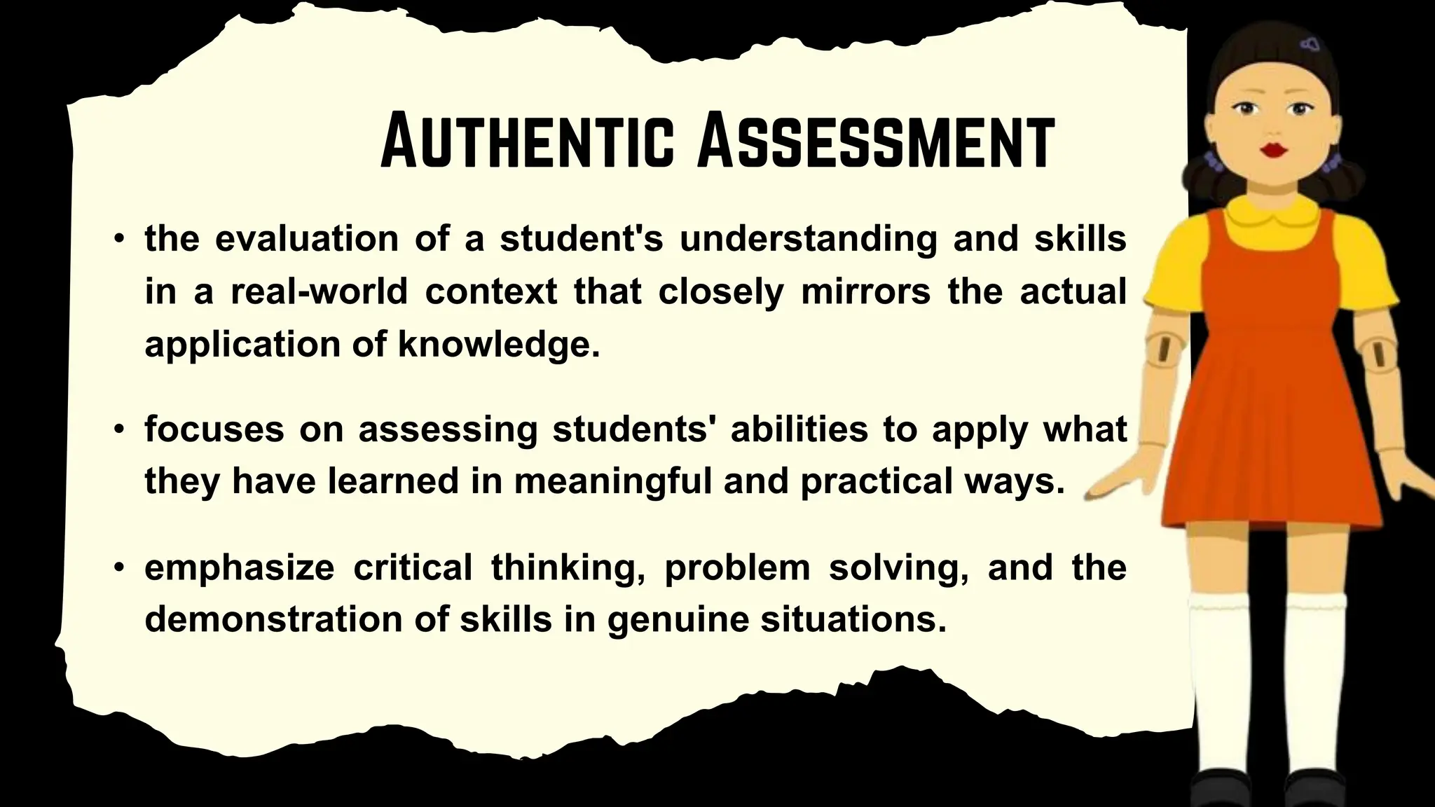 Authentic-Classroom-Assessment Learning 2 | PPT