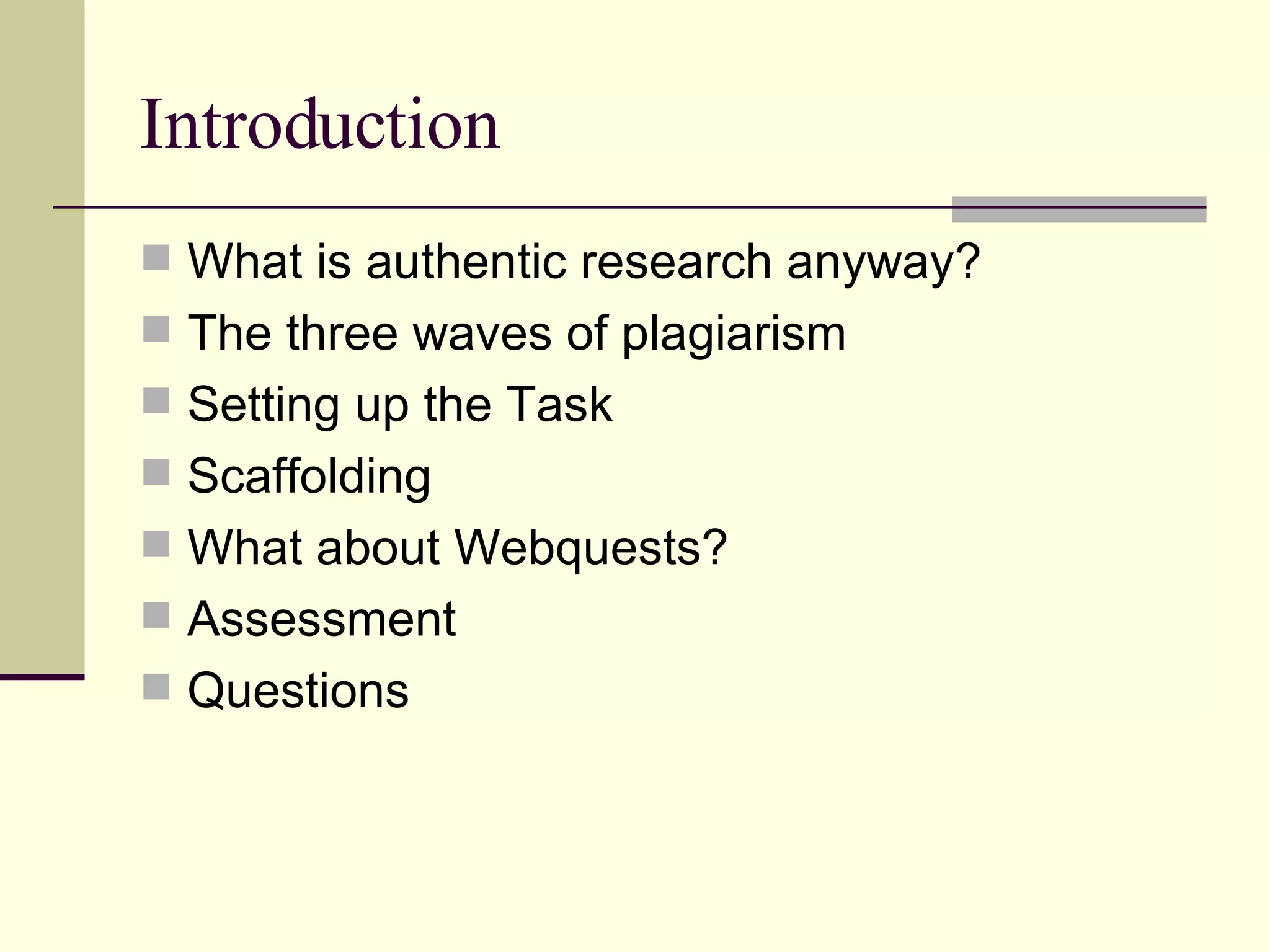 Authentic Research | PPT