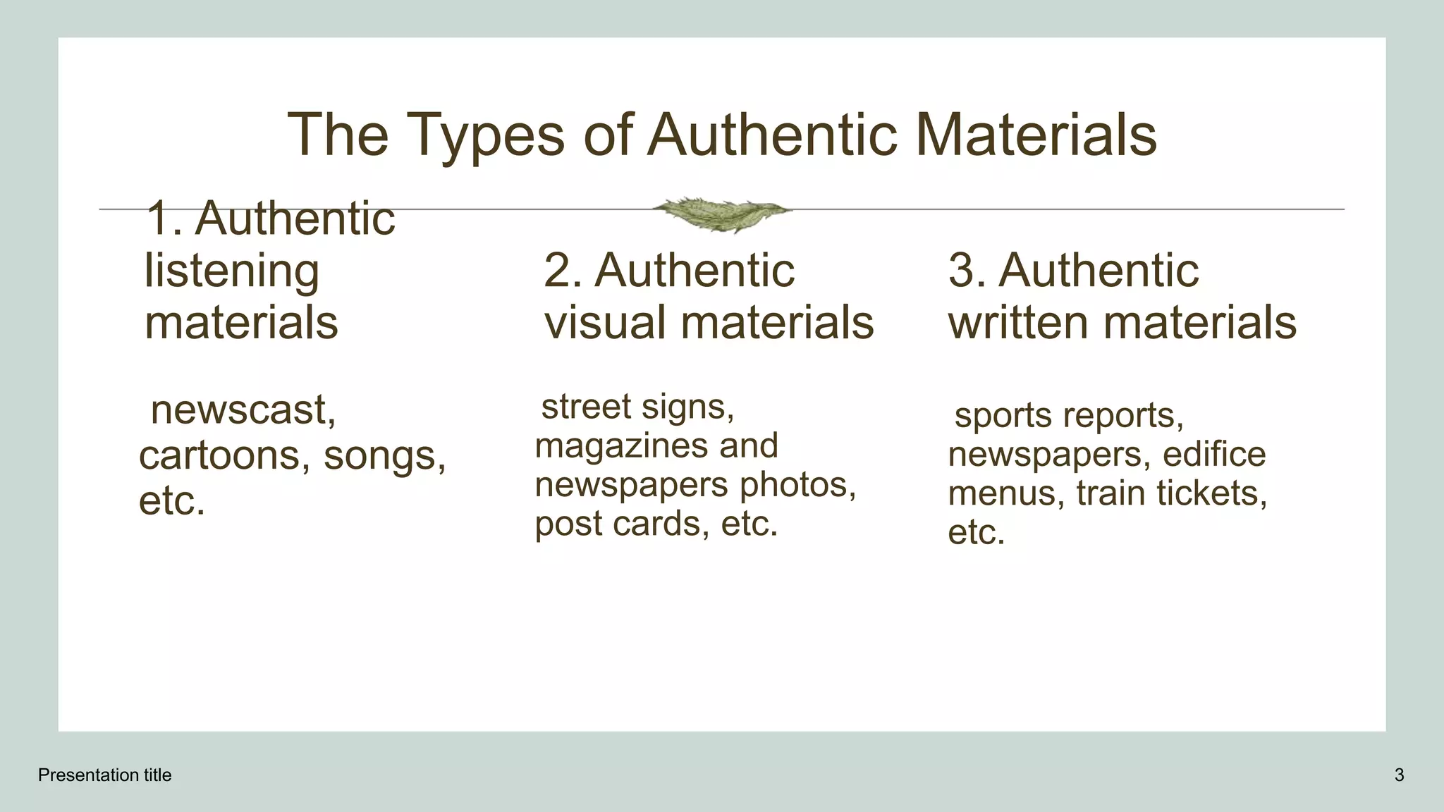 Authentic and Created Materials.pptx