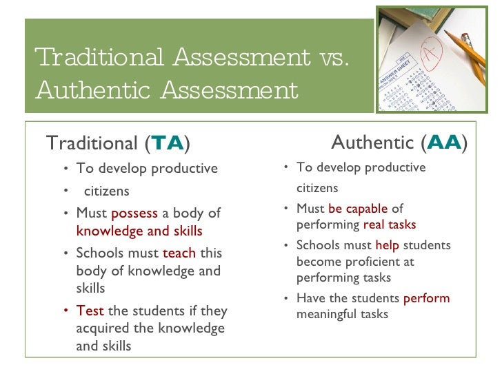 Types Of Authentic Assessment What Are The Different Forms Of Types Of Authentic Assessment What Are The Different Forms Of