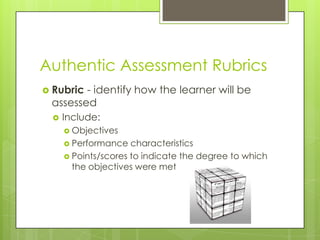 Authentic assessment | PPTX
