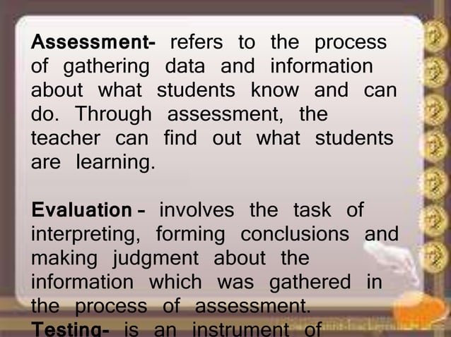 Chapter 2- Authentic assessment | PPTX
