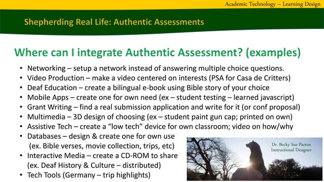 Authentic Assessment | PPT