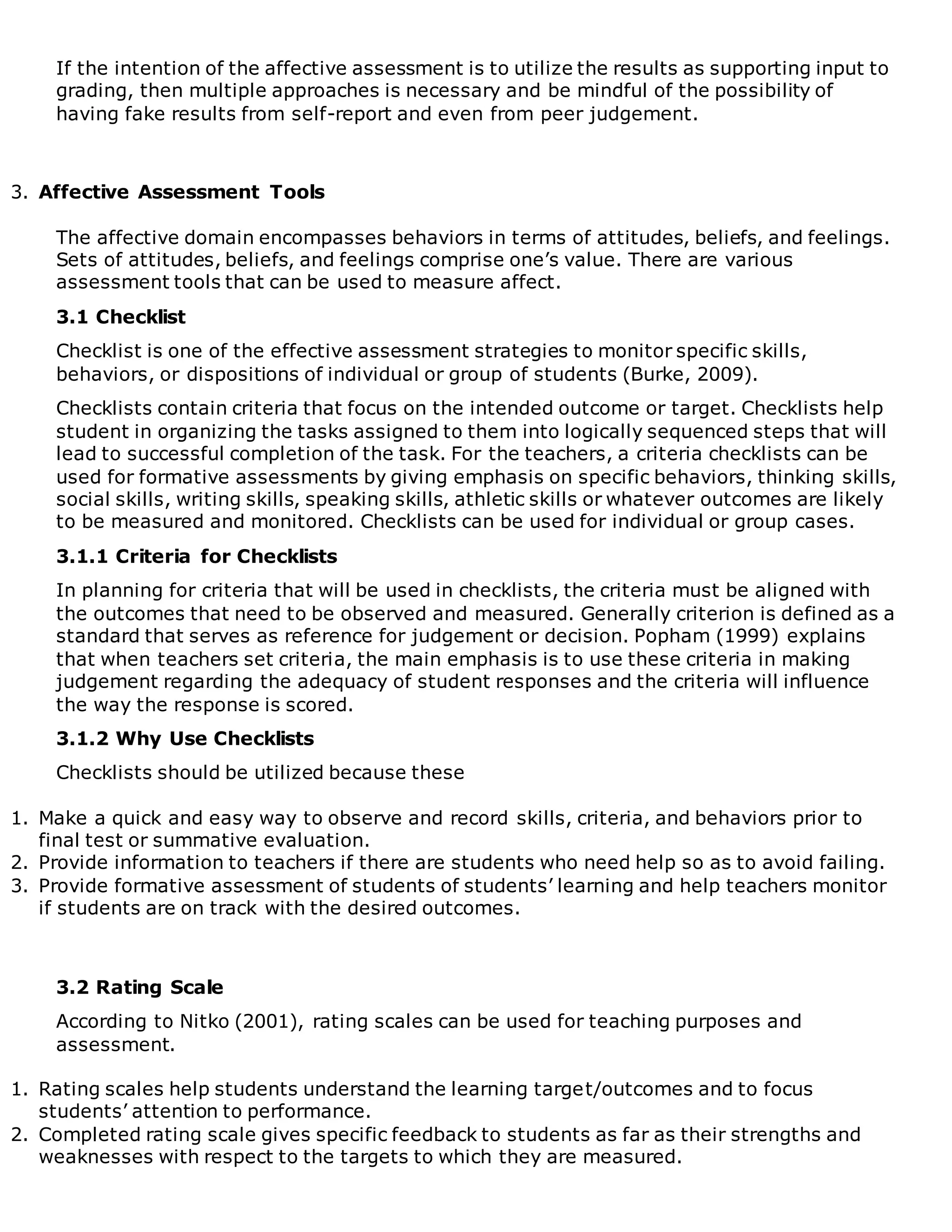 Authentic assessment | DOCX