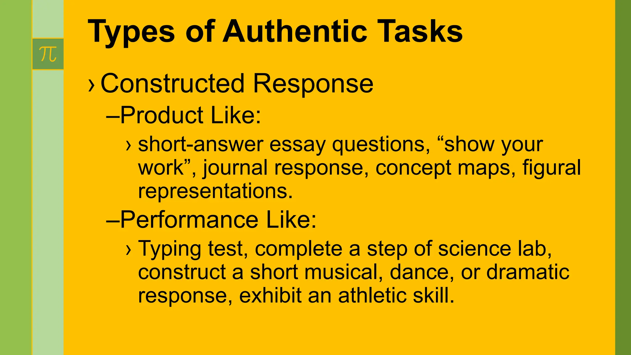 Authentic assessments methods in math.ppt