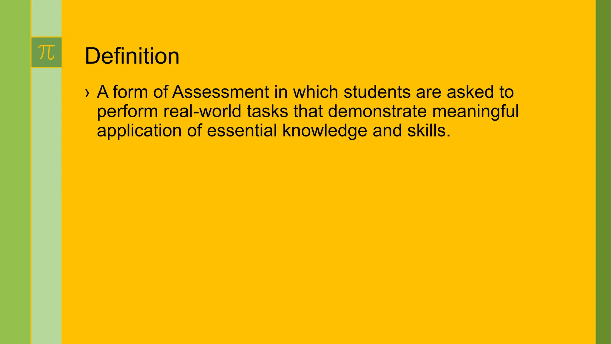 Authentic assessments methods in math.ppt