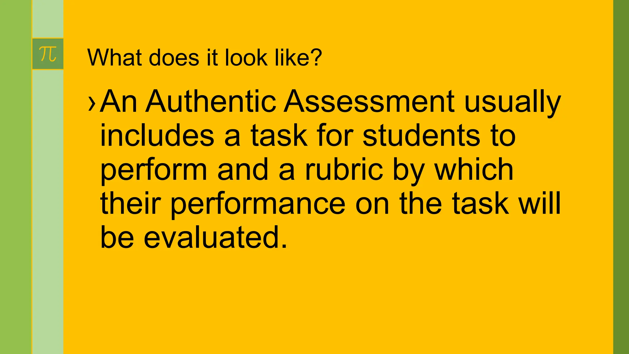 Authentic assessments methods in math.ppt