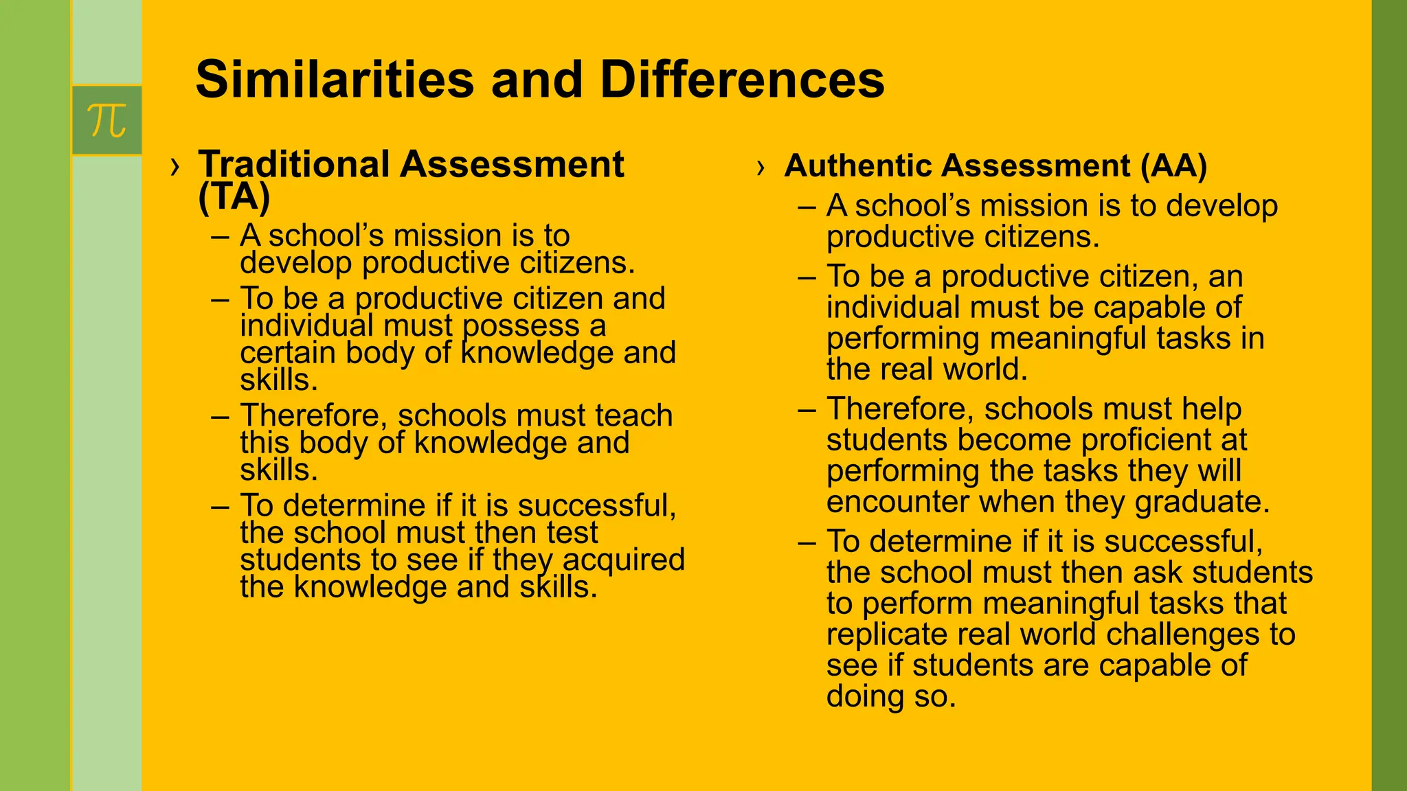 Authentic assessments methods in math.ppt