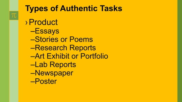Authentic assessments methods in math.ppt