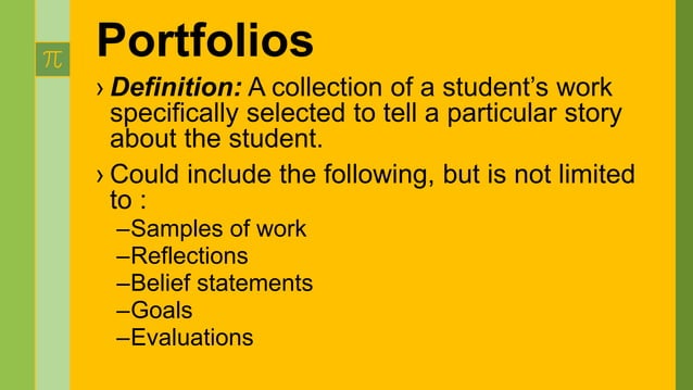 Authentic assessments methods in math.ppt