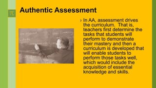 Authentic assessments methods in math.ppt