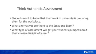 Authentic Assessment - USC and BU30 May 2024 public opt (1).pptx