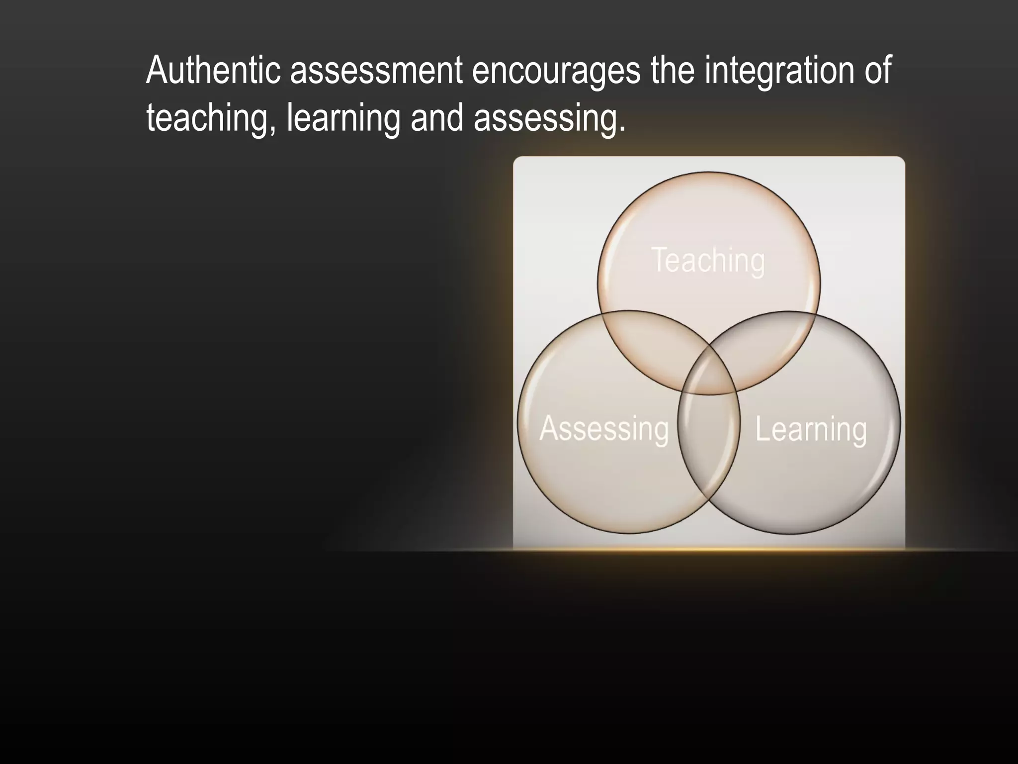 Authentic assessment steps 1 4 | PPT