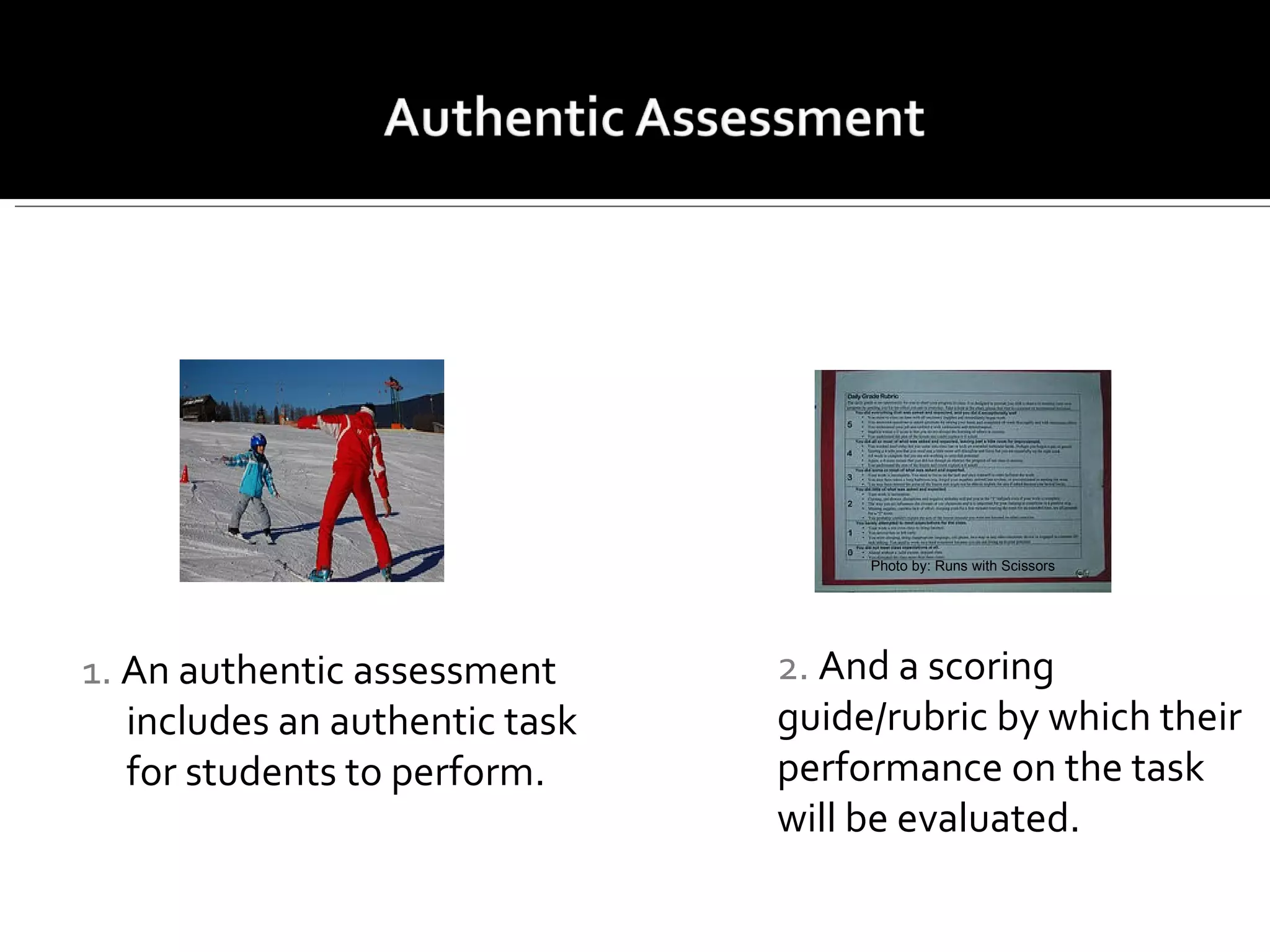 Authentic assessment steps 1 4 | PPT