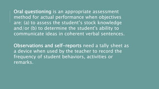 Authentic Assessment Tools | PPTX