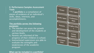 Authentic Assessment Tools | PPTX