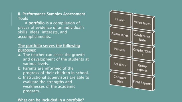 Authentic Assessment Tools | PPTX | Educational Assessment | Education