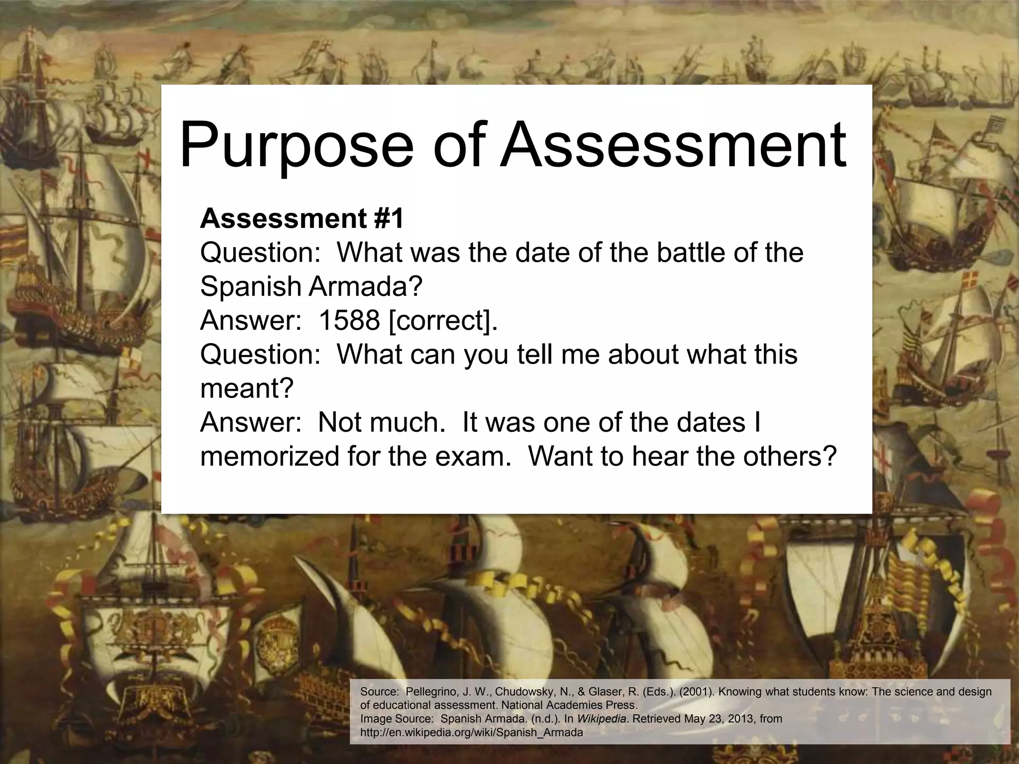 Authentic assessment workshop presentation | PPTX