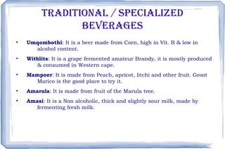 Authenticated foods south africa | ODP