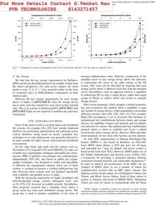 Authenticated key exchange protocols for parallel network file systems | PDF | Computer ...