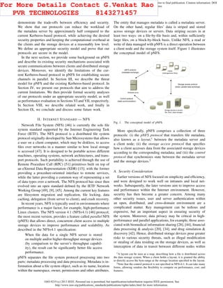 Authenticated key exchange protocols for parallel network file systems | PDF | Computer ...