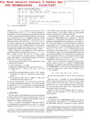 Authenticated key exchange protocols for parallel network file systems | PDF | Computer ...