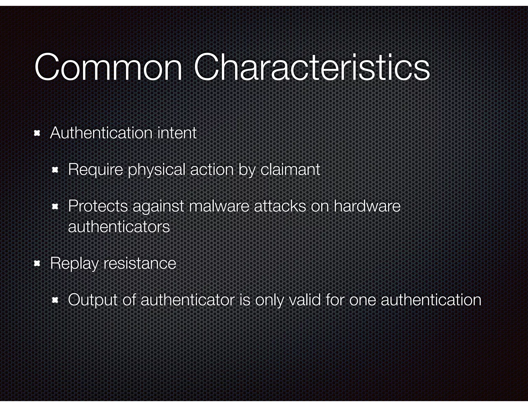 User Authentication Overview | PPT User Authentication Overview | PPT