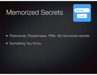 User Authentication Overview | PDF