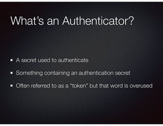 User Authentication Overview | PDF