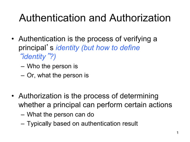 authentication and types of authentication .ppt