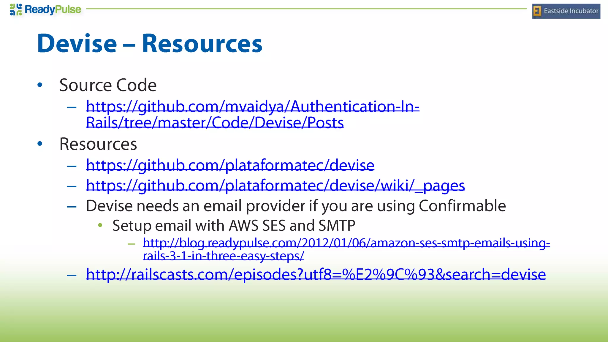 Authentication in-rails | PPT
