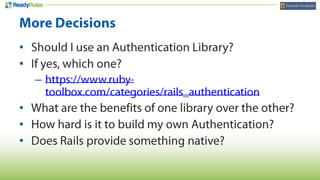 Authentication in-rails | PPT