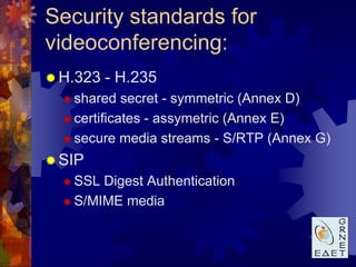 Authentication Methods in Videoconferencing Systems | PPT | Web Conferencing | Computer Software ...