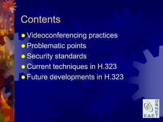 Authentication Methods in Videoconferencing Systems | PPT | Web Conferencing | Computer Software ...