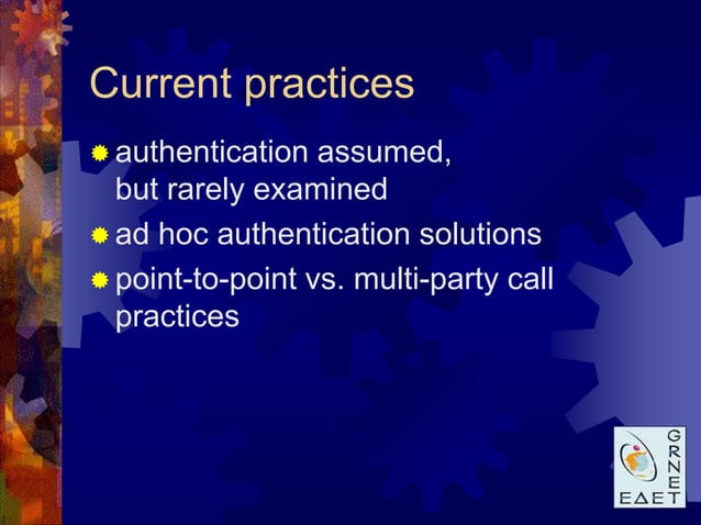 Authentication Methods in Videoconferencing Systems | PPT | Web Conferencing | Computer Software ...