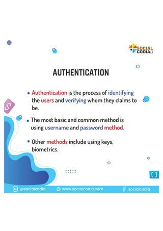 Authentication and Authorization | PDF