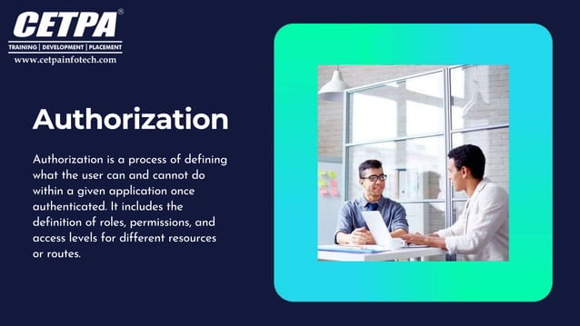 Authentication And Authorization In Mern Stack Applicationspptx Web Development Internet