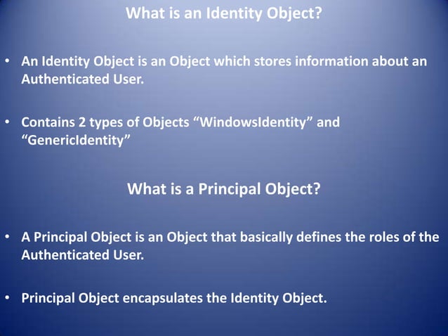 Authentication And Authorization In Aspnet Internet For Beginners Internet