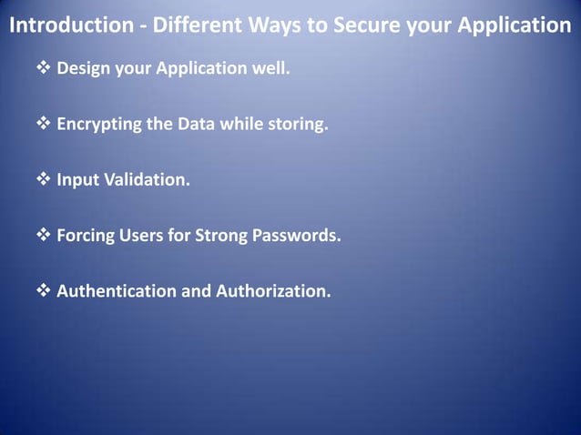 Authentication And Authorization In Aspnet Internet For Beginners