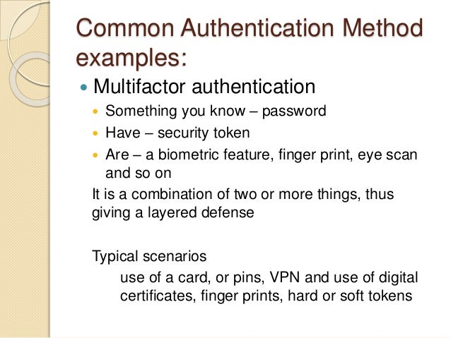 Authentication and session v4