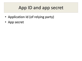 Authentication and single sign on (sso) | PPT