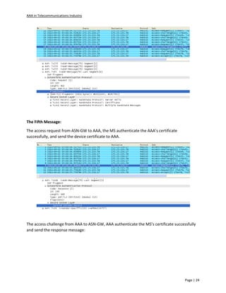 Authentication & Authorization and Accounting (AAA) in ...
