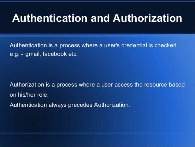 Authentication And Authorization In Aspdotnet Mvc