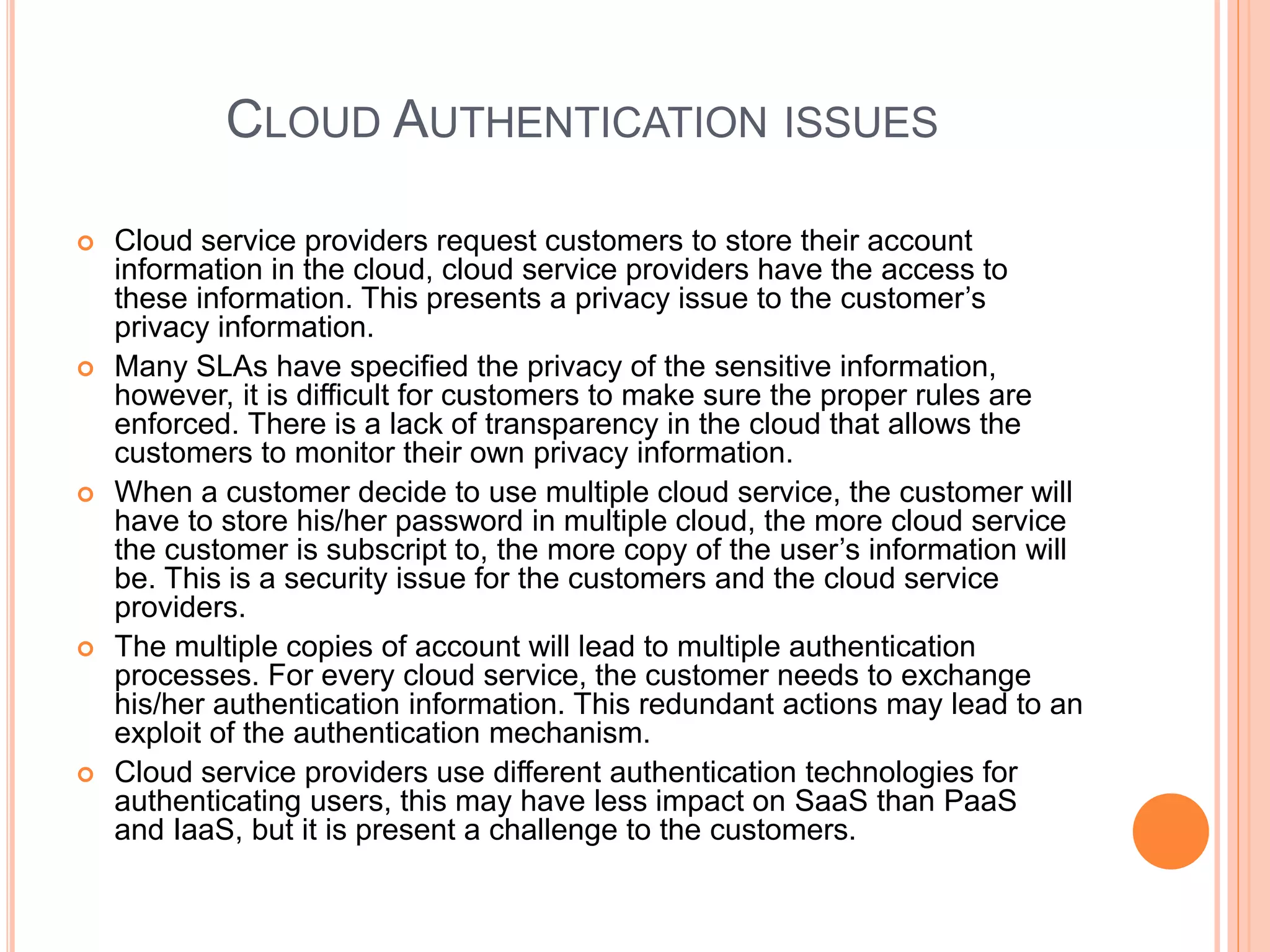 Authentication cloud | PPTX