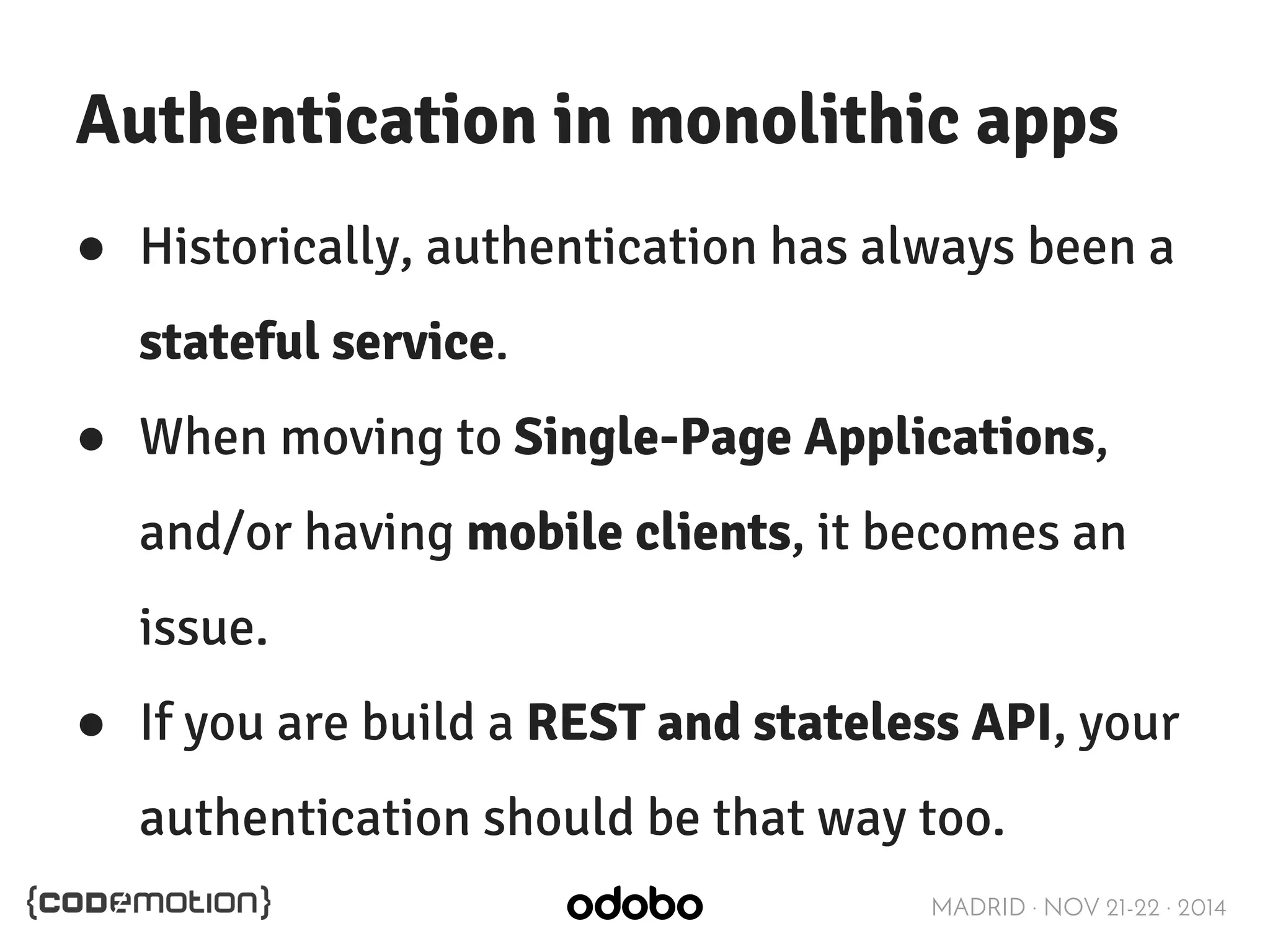 Stateless token-based authentication for pure front-end applications | PDF