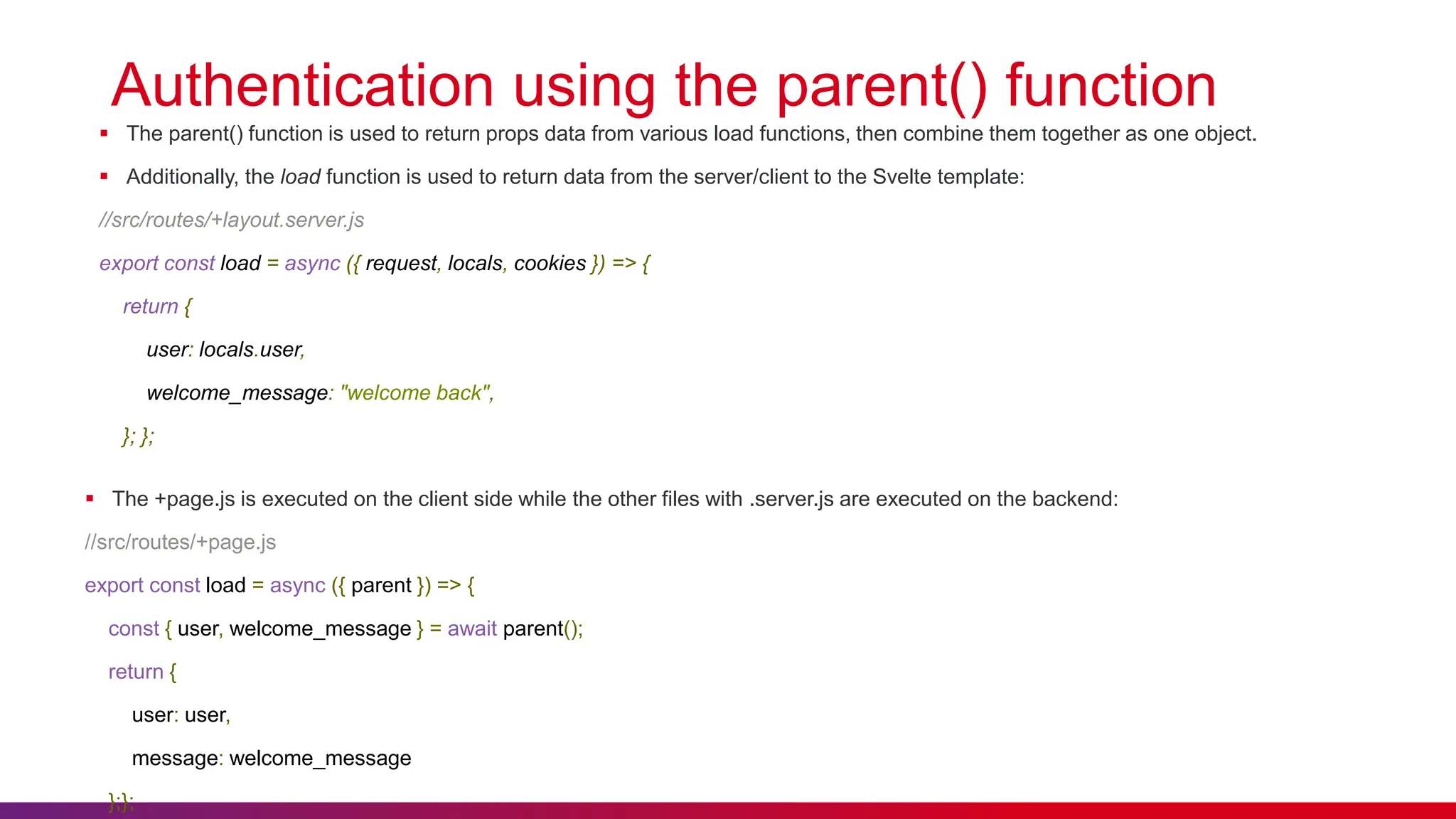 Authentication in Svelte using cookies.pptx