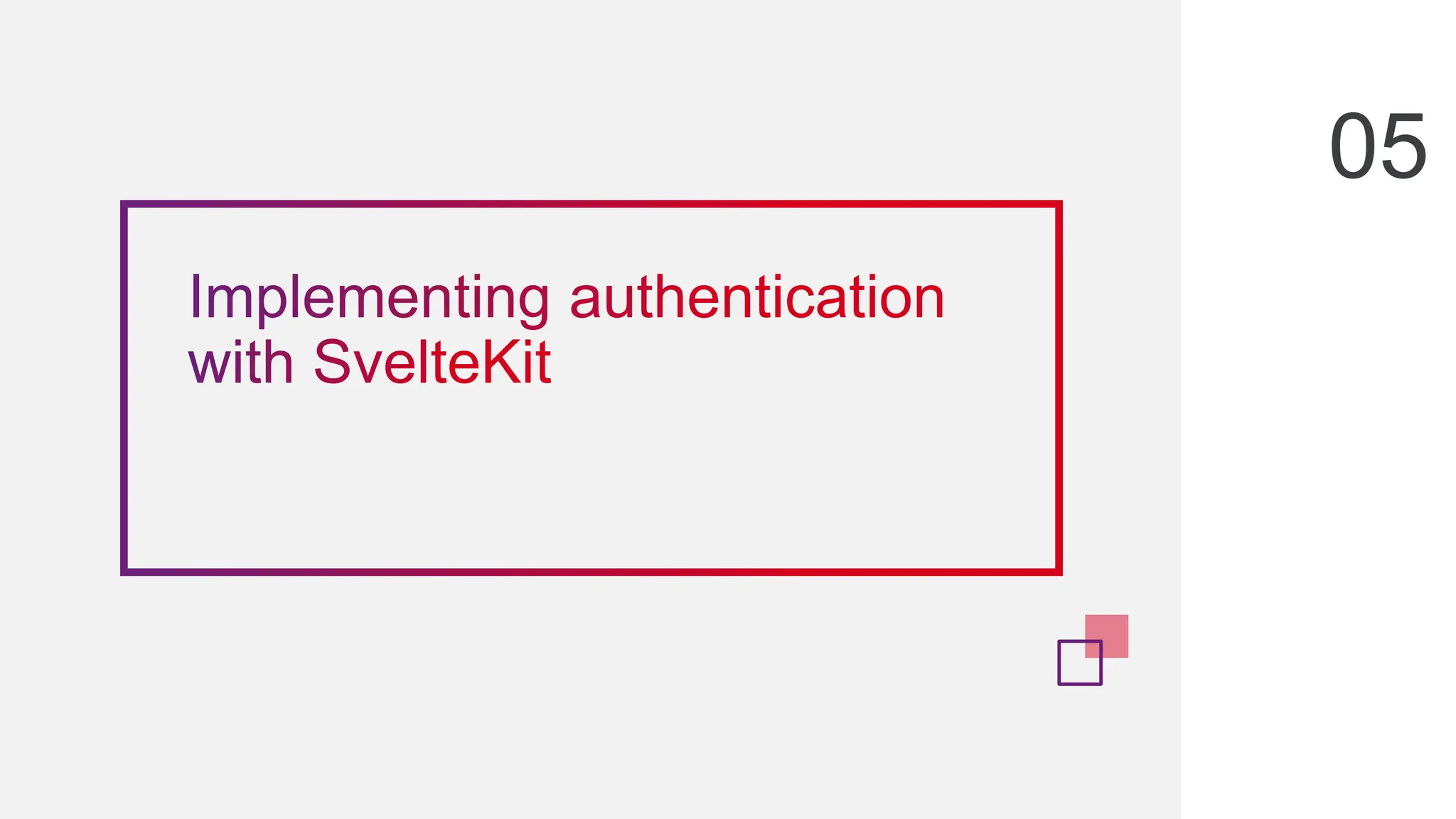 Authentication in Svelte using cookies.pptx